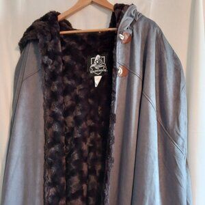 Knight Weave | Jackets & Coats | Knightweave Grey Wfaux Rabbit Fur ...